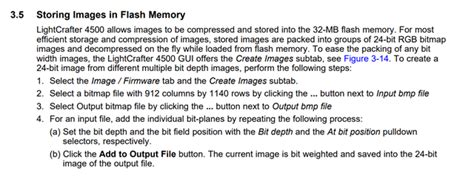 Dlp4500 How Many Patterns At Most Could Be Projected In Sequence Using