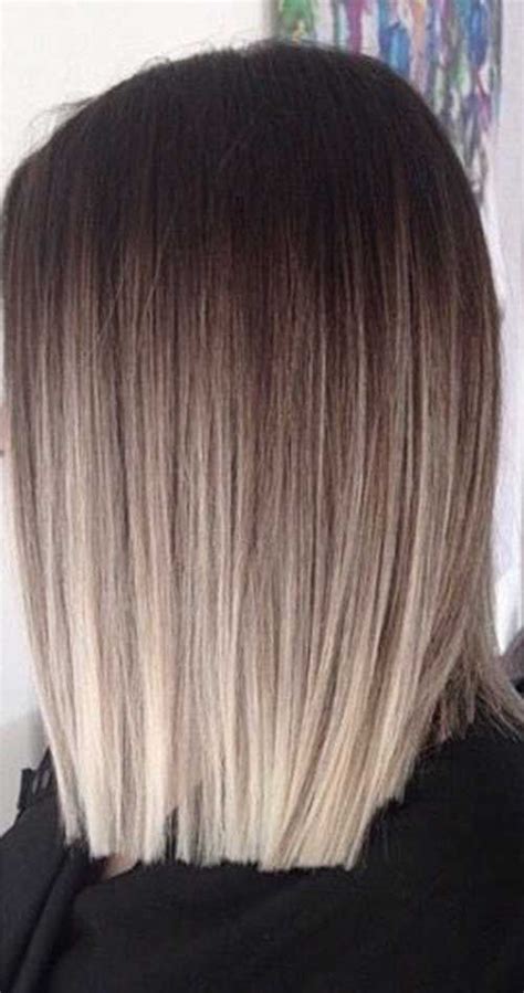 30 Brown To Blonde Ombre Short Straight Hair Fashion Style