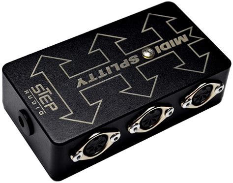 Midi Splitty™ 1 In 6 Thru Splitter Repeater Step Audio Patented