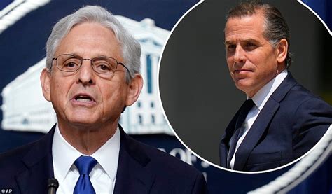Republicans Blast Doj Of Cover Up By Appointing Hunter Special Counsel