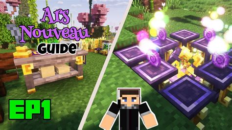 Get Started With Ars Nouveau Survival Guide Valhelsia 5 Minecraft 1
