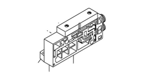Smc Sv1000 Series One Touch Fitting 8 Mm Manifold Block For Use With Valve Sv1000 52u 1a C8 Rs