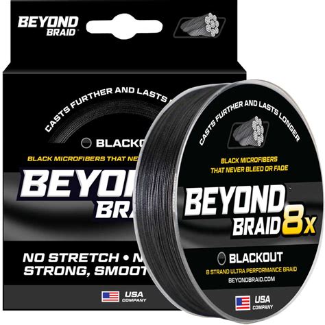Blackout 8x No Fade Braid Ultra Performance 8 Strand Beyond Braid