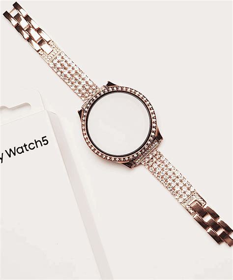 🚀오늘출발 스페이스쉴드 갤럭시워치 7 6 5 4 호환 샤인 큐빅 슬림 브레이슬릿 샤인 큐빅 범퍼 케이스 2종 세트 2color 에이블리