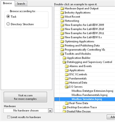 Connect Labview To Any Plc With Modbus National Instruments