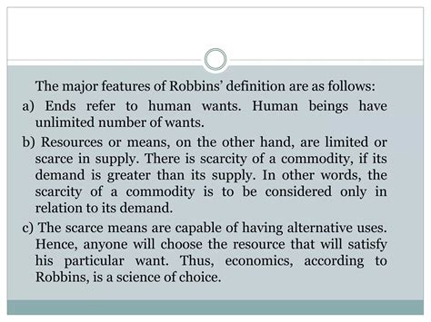 Definition Nature Scope And Significance Of Economics Business