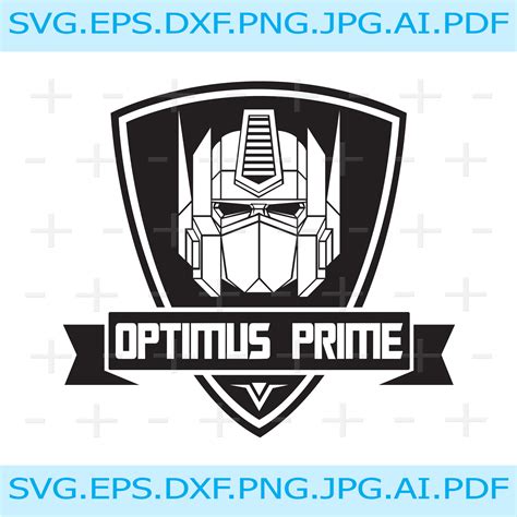 Optimus Prime Face Logo