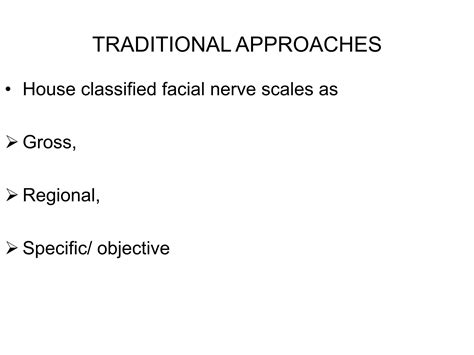 Grading Facial Nervefunction Pptx