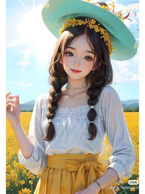 Pin By ᖇ ᗩ 乙 乙 On 𝐚𝐧𝐢𝐦𝐞 𝐝𝐩𝐳 Cute Girl Illustration Summer Wallpaper