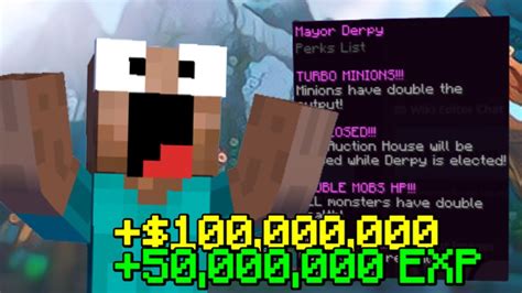 How To Get Rich With Derpy Hypixel Skyblock Youtube