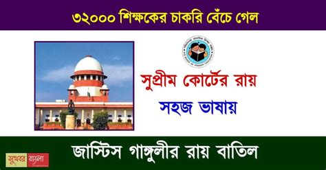 Primary Tet বেঁচে গেল 32000 প্রাথমিক শিক্ষকদের চাকরি সুপ্রীম কোর্টের