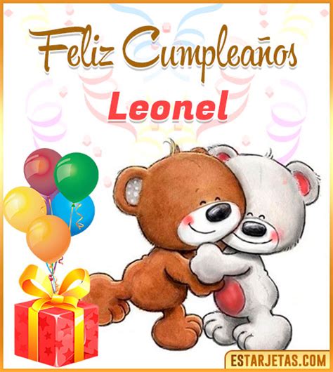Feliz Cumpleaños Leonel Imágenes  Tarjetas Y Mensajes