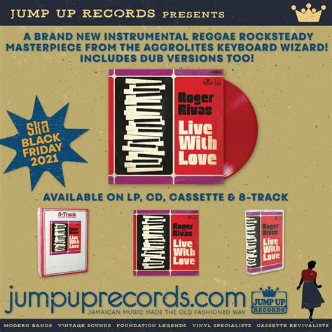 Roger Rivas “live With Love” Dubs Lp Vinyl Cd Tape 8 Track