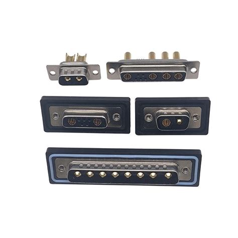 Electrical Panel Mount Db15 Db2 Connector Db 25 Male Female Connector