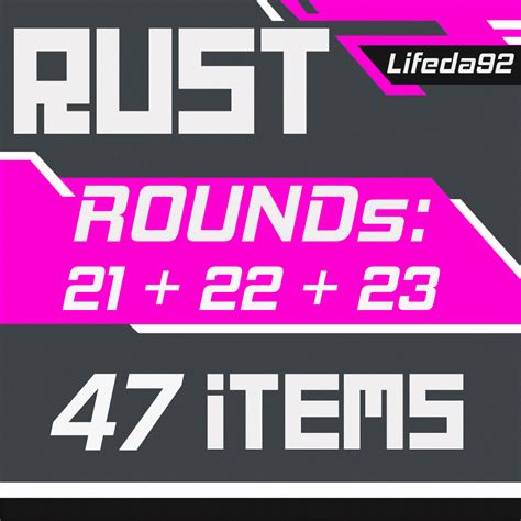 Buy RUST SKINS TWITCH DROP Round ITEMS Cheap Choose From Different Sellers