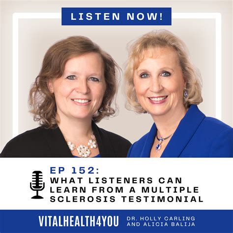 Podcast Episode 152 What Listeners Can Learn From A Multiple Sclerosis