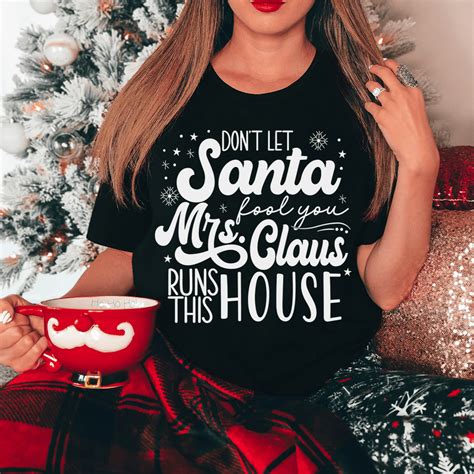Dont Let Santa Fool You Tee Peachy Sunday