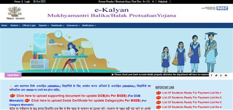E Kalyan Bihar Scholarship Online Apply 2022 मैट्रिक पास ₹10 000