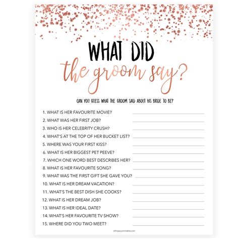 What Did The Groom Say Free Printable Printable Word Searches