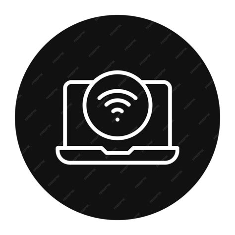 Premium Vector Wifi Connection Vector Illustration