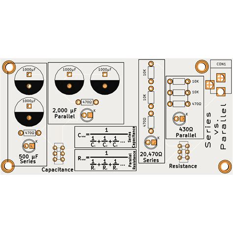 series vs parallel electronics learning board elearntronics