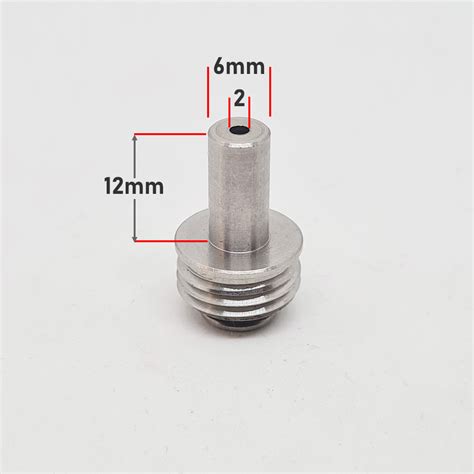 Flush Nut Drip Tip Blank Customizable Stainless Steel Tip