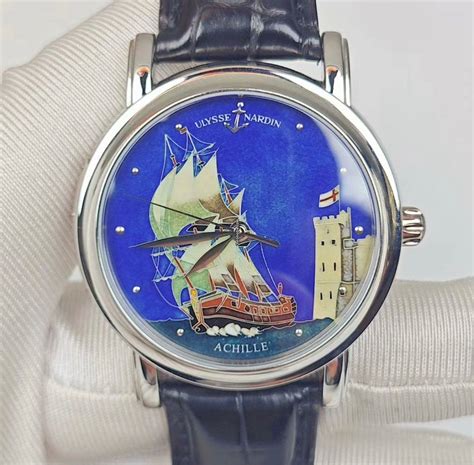 Ulysse Nardin Limited edition 30 platinum enamel dial 40MM San... for ...