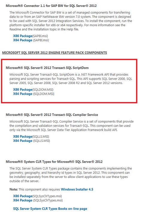 Sql Server Fix Error Unable To Install Sql Server 2012 Upgrade Advisor Sql Server Portal