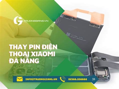 Thay pin điện thoại Xiaomi Đà Nẵng uy tín lấy ngay sau 30p