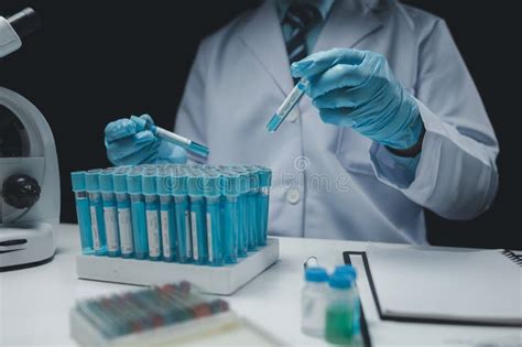 Laboratory Assistants Are Investigating Chemical Reactions Medical