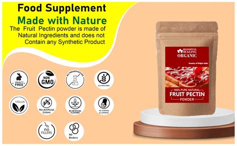 Organic Fruit Pectin Powder 100 Pure Natural 300 Gram 10 58 Oz