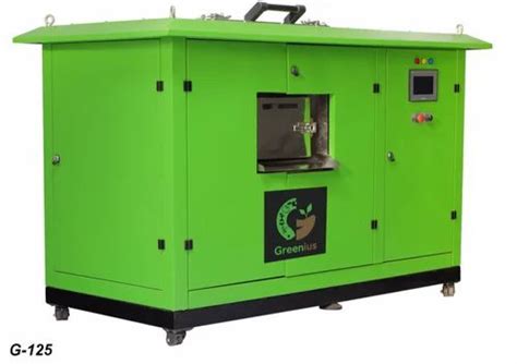 Stainless Steel Fully Automatic Food Composting Machine 25kgday 2 Hp