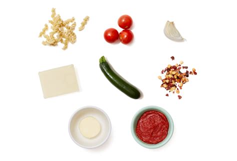 Recipe Fresh Fusilli Pasta With Summer Vegetables Blue Apron