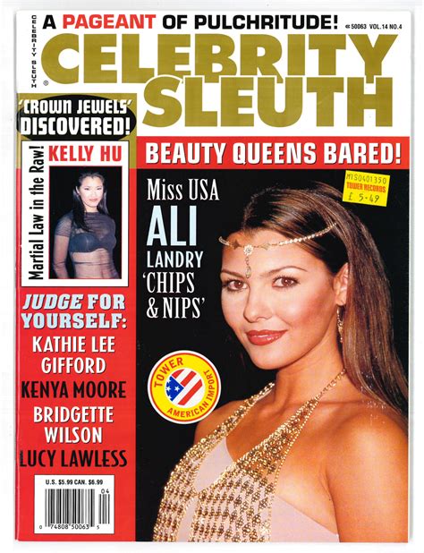 Celebrity Sleuth Vol 14 No 4 Vintage Magazine Company