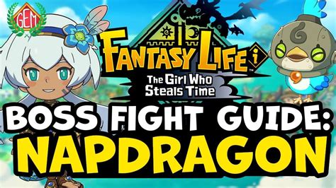 Fantasy Life I Napdragon Boss Fight Guide Youtube