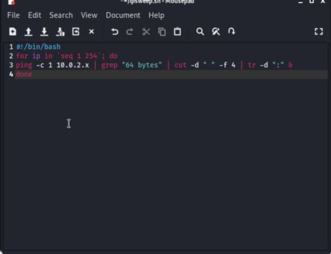 Writing A Ping Sweeper I Am Taking A Course Called Practical By