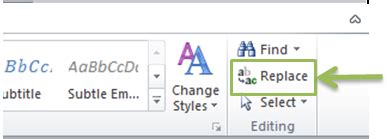 How To Find And Replace Text In MS Word GeeksforGeeks