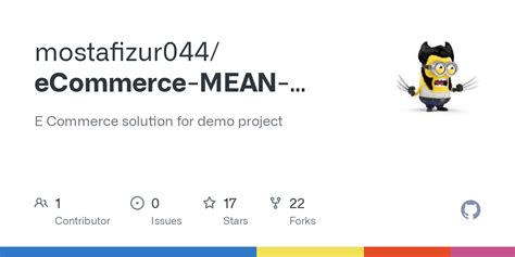 Github Mostafizur044ecommerce Mean Stack E Commerce Solution For