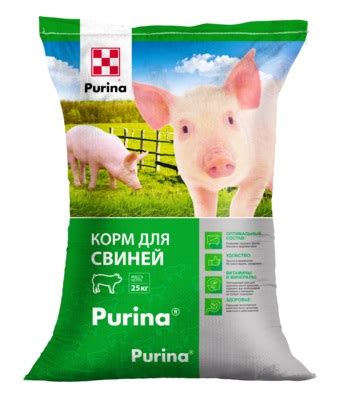 БВМК Purina® 20 % Стартер для поросят в период 46-80 дней, 25 кг (1189 ...