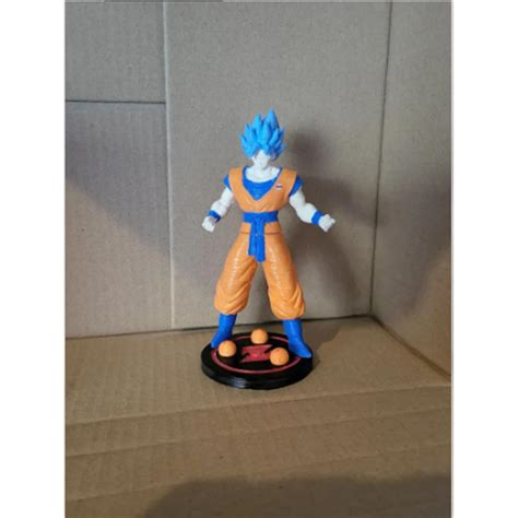 Goku Super Saiyan Blue Action Figure Customized Hand Made Darazpk