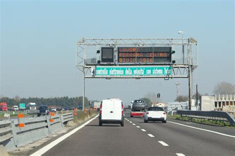 Sign Which Means Electronic Speed Control With Tutor System Stock Image
