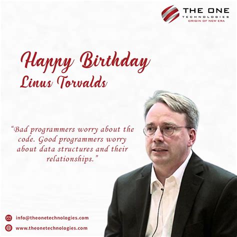 The One Technologies On Linkedin Linustorvalds Innovation Opensourcerevolution Tech
