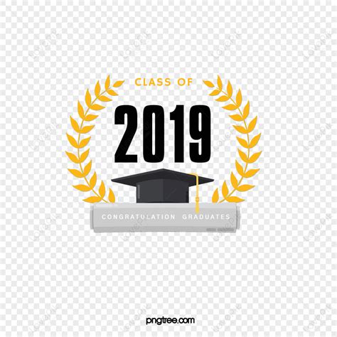 황금 일러스트 잎 졸업 모자 창의 요소 2019 노랑색 학사 모자 Png 일러스트 무료 다운로드 Lovepik