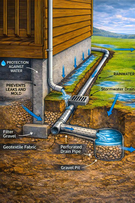 Vector Protect Your Home With A Proper Drainage System 💧🏠 This
