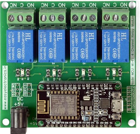 Dc V Esp Esp Channel Relay Module Wifi Module Off