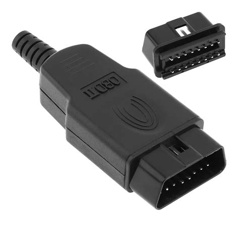 Obdii Obd 2 Diy 16 Pin Male Extension Opening Cable Car Diagnostic