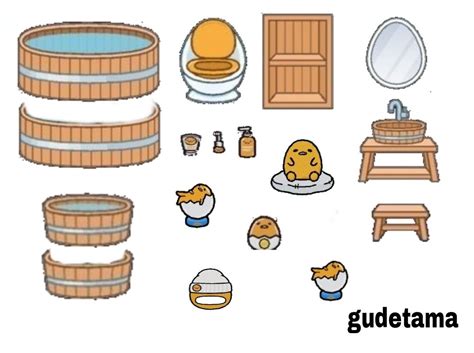 Gudetama Toca boca | Paper doll house, Paper dolls, Paper doll template