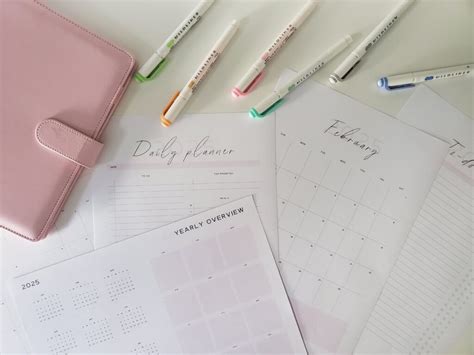 Free Printable Planner 2025 Pdf AnjaHome