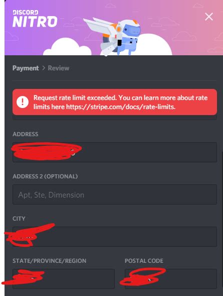 Does Anyone Know How To Fix This Error When Purchasing Nitro R Discordapp