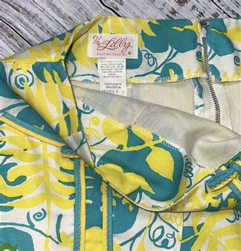 Lilly Pulitzer The Lilly” Vintage Skirt Size 6 Gem